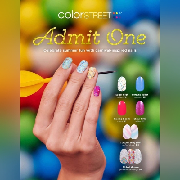 Color Street | Makeup | Nwt Color Street Retired Set Kissing Booth ...